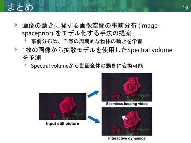 【DLゼミ】Generative Image Dynamics, CVPR2024 | PPTX