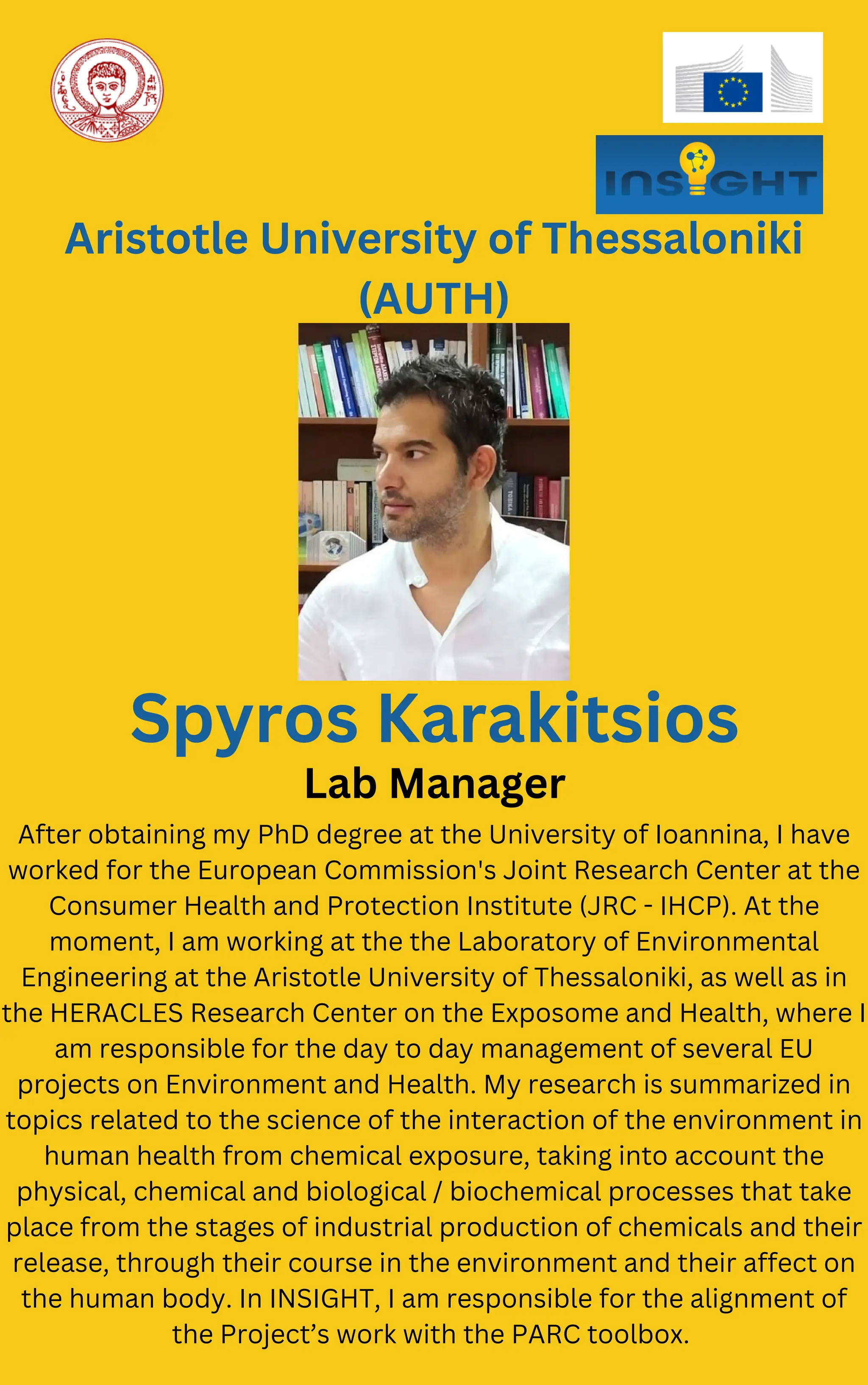 INSIGHT Partner Profile Aristotle University of Thessaloniki (AUTH) | PDF