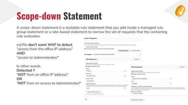 2024/09/06 How to effectively use AWS WAF | PDF | Cloud Computing | Internet