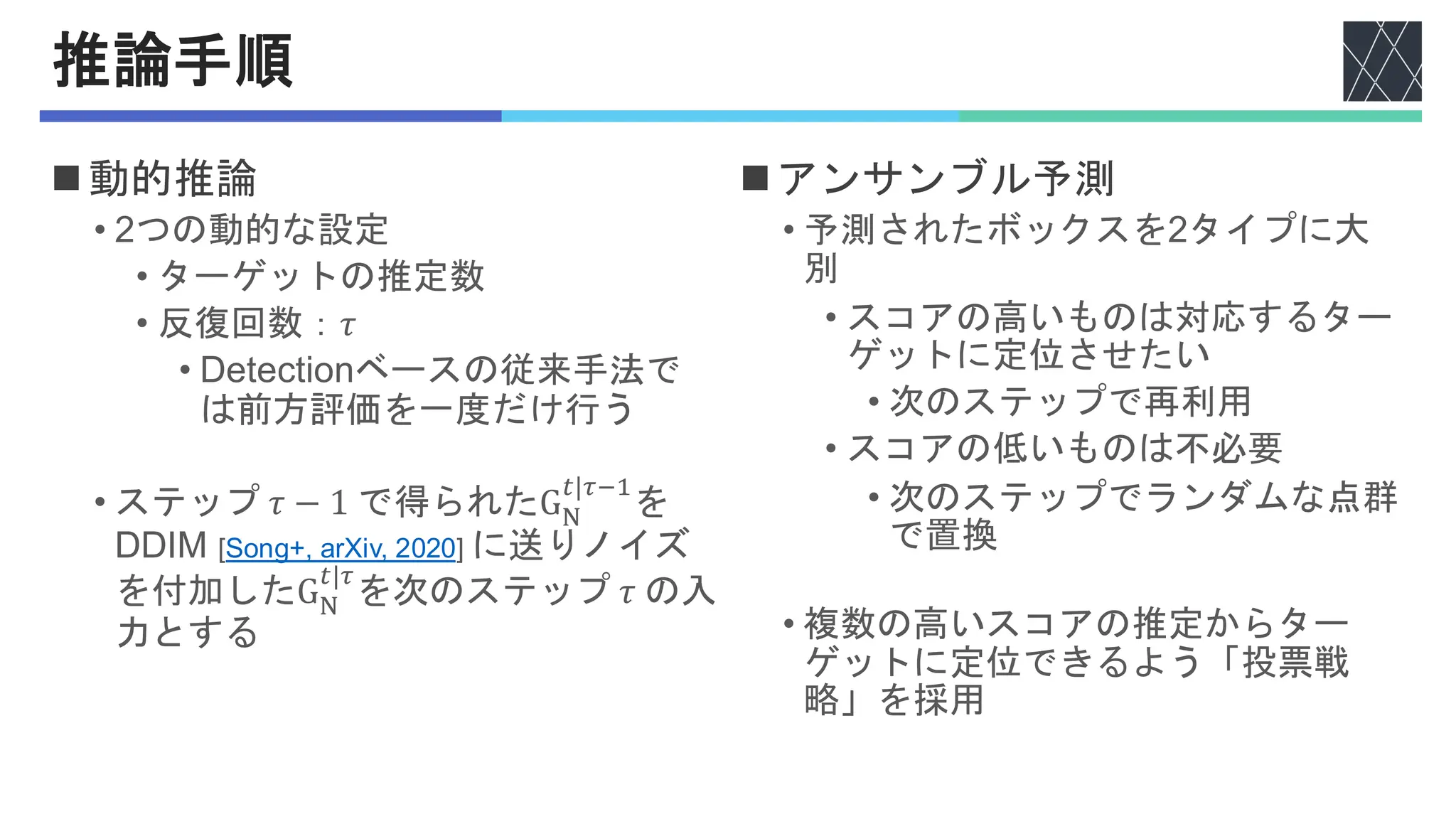 論文紹介：DiffusionTrack: Point Set Diffusion Model for Visual Object Tracking | PPT