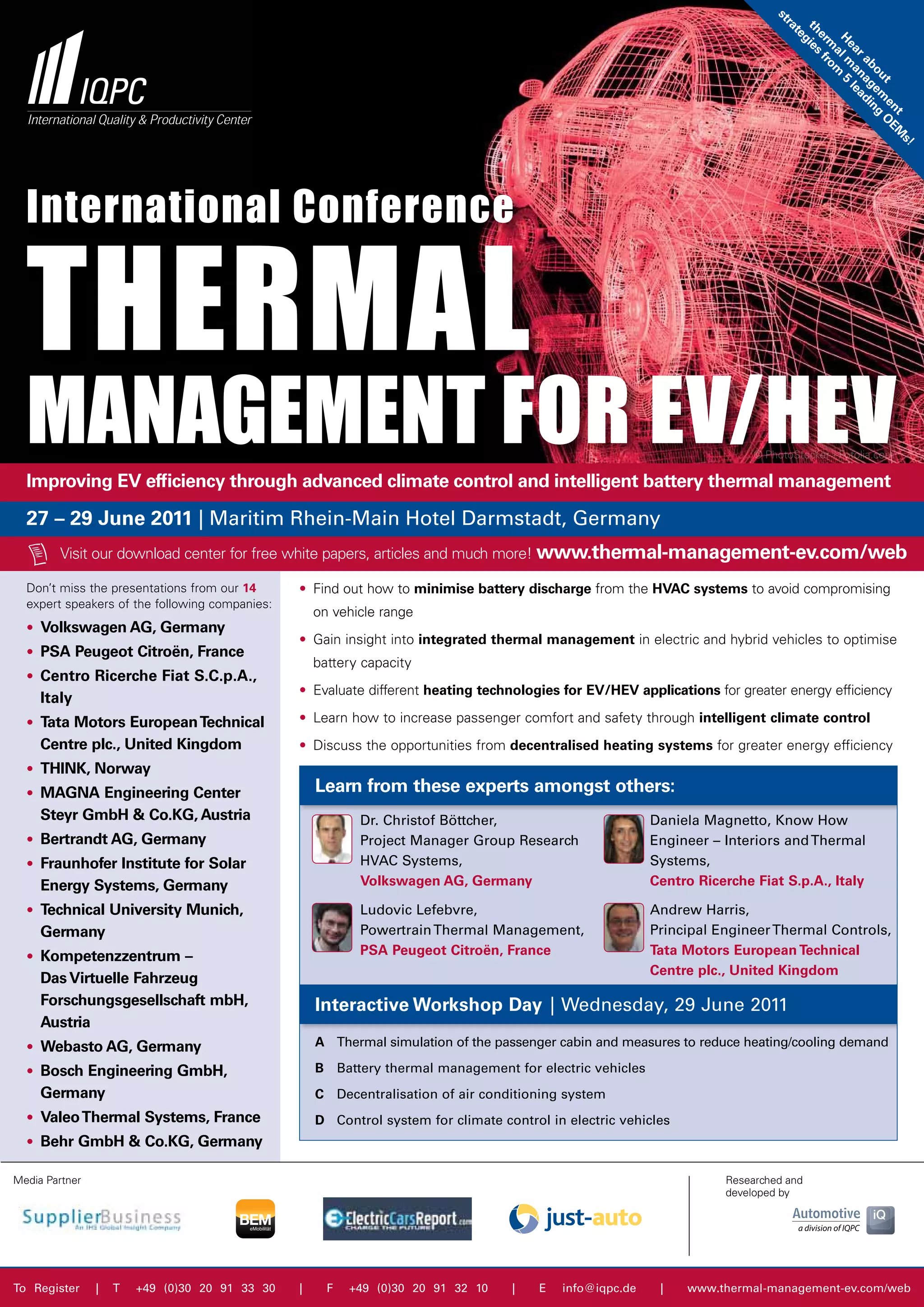 International Conference Thermal Management for EV/HEV | PDF