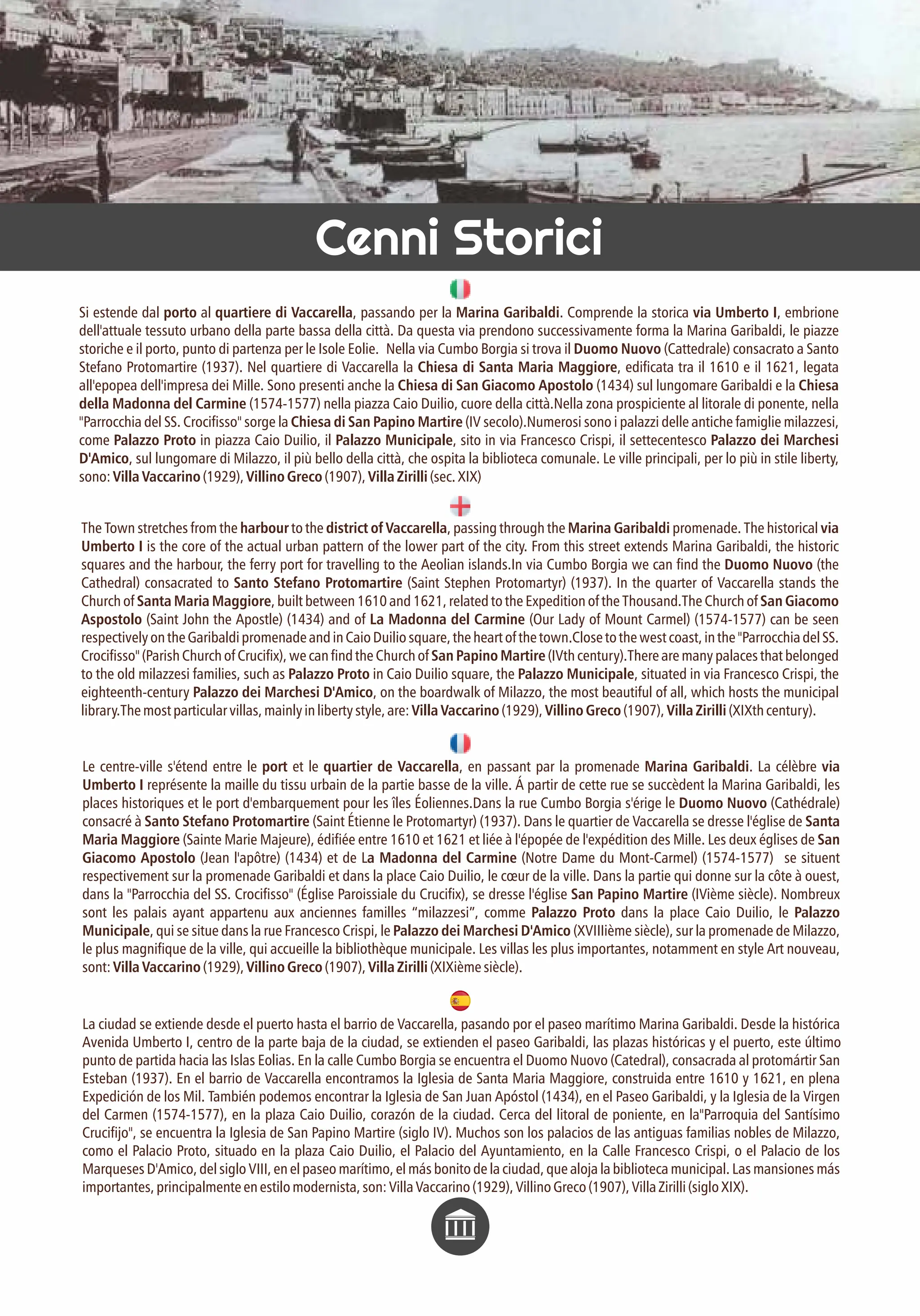 Milazzo - City Map 2024 - La City Map 2024 di Milazzo. | PDF