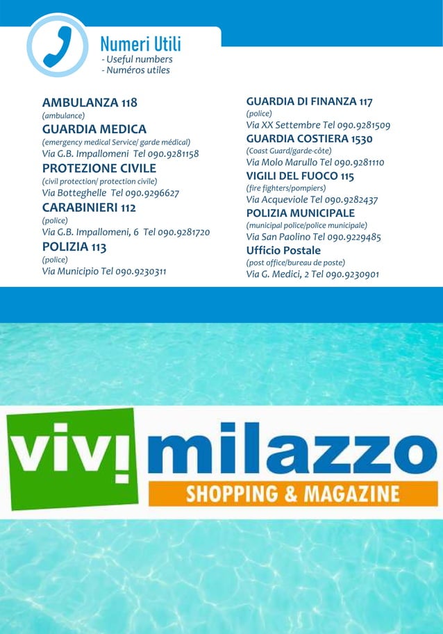 Milazzo - City Map 2024 - La City Map 2024 di Milazzo. | PDF