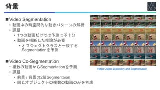 論文紹介：Multi-class Video Co-segmentation with a Generative Multi-video ...