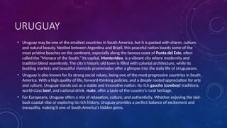 America - Presentation of Peru and Uruguay | PPTX
