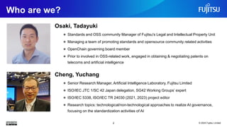 Fujitsu’s OSS standards conformance and AI Management System ...