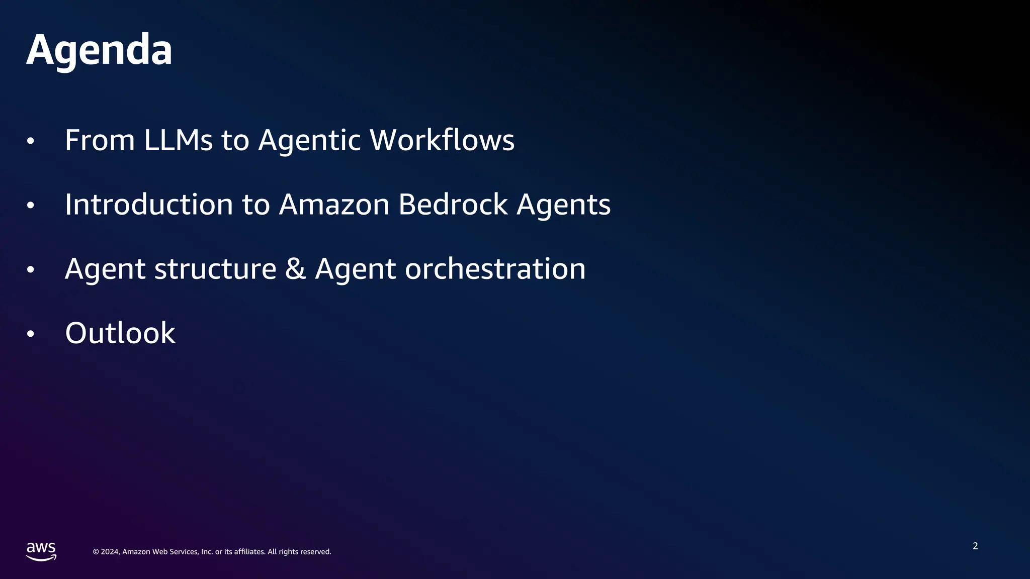 Automated Workflows and AI Agents with Amazon Bedrock | PDF