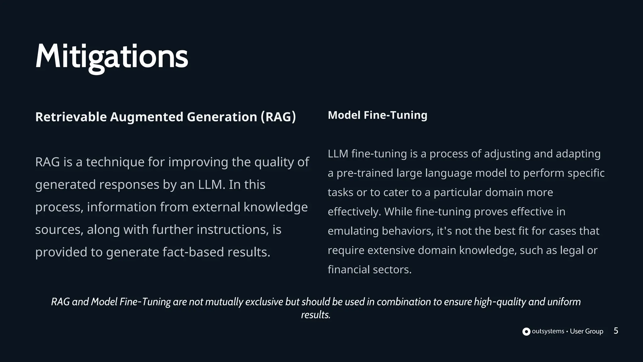 OutSystems User Group November 2024 | PDF