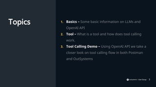 OutSystems User Group November 2024 | PDF