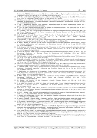 Optimal FOPI-FOPD controller design for rotary inverted pendulum system ...