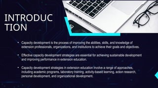 capacity development and its strategies. | PPTX