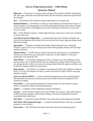 Survey of Operating Systems 5th Edition Holcombe Solutions Manual | PDF