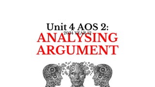 2024 Analysing Argument Introduction (2).pptx