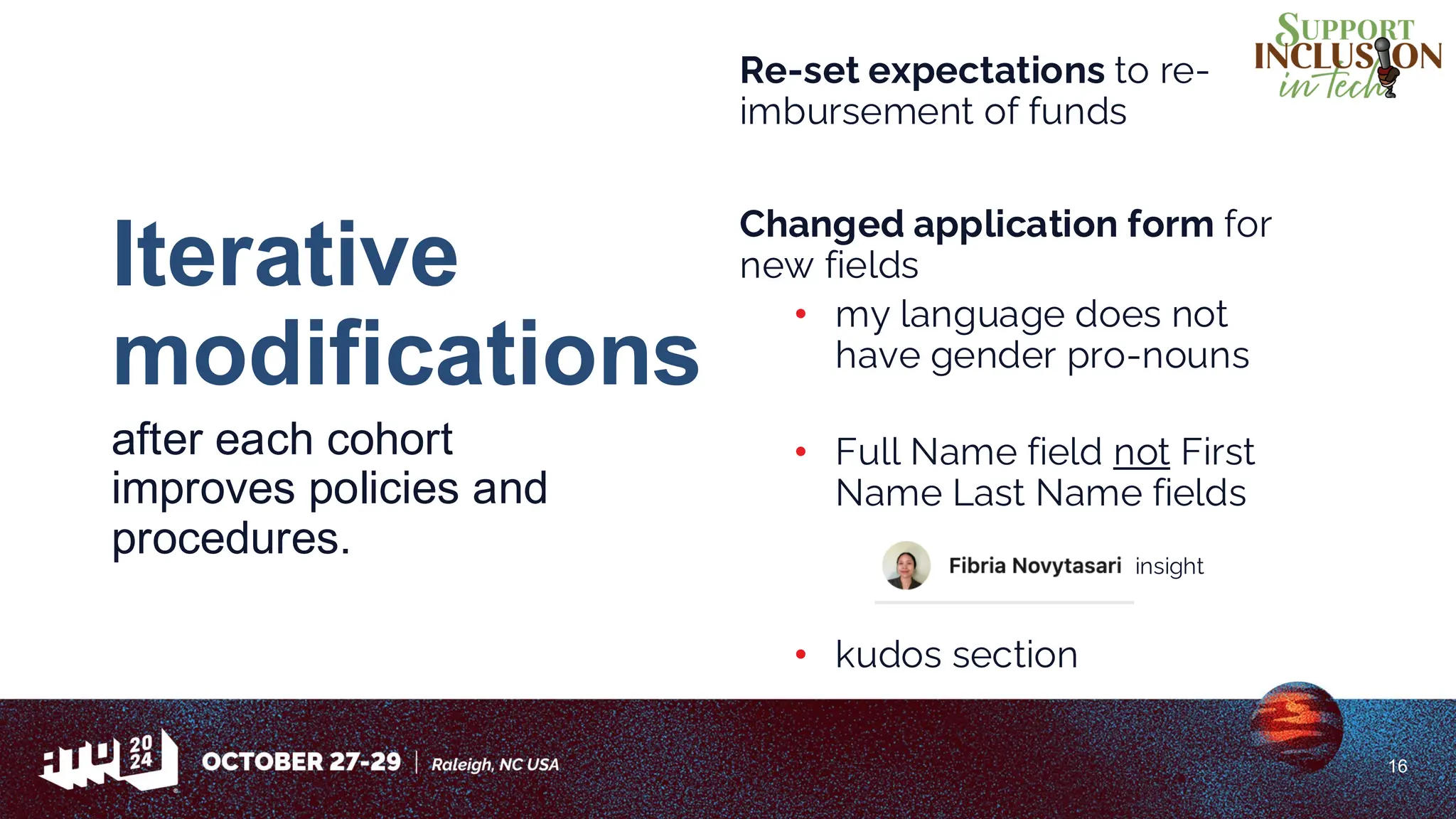 Reshaping the landscape of belonging to transform community | PPT