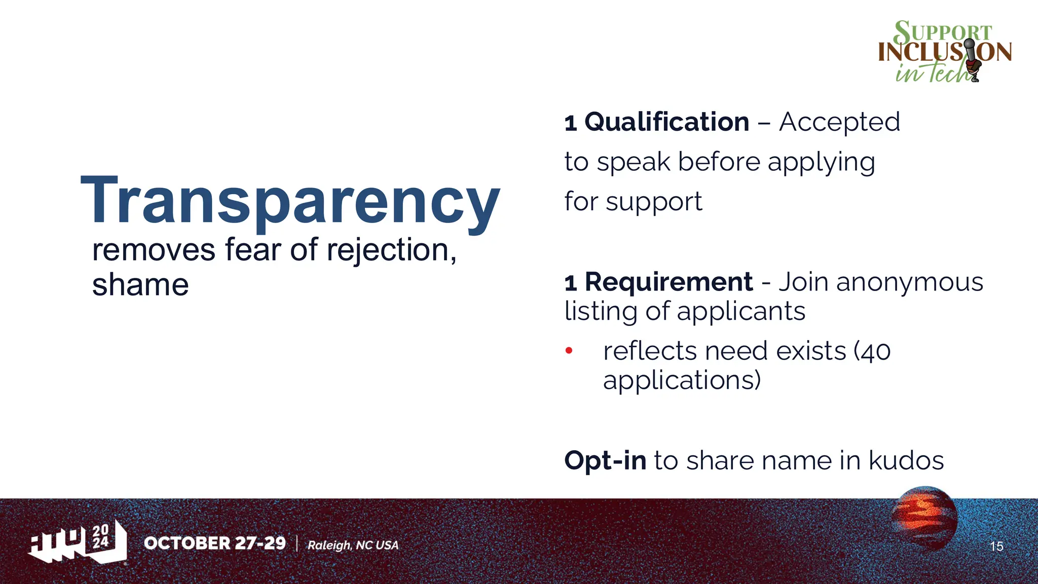 Reshaping the landscape of belonging to transform community | PPT