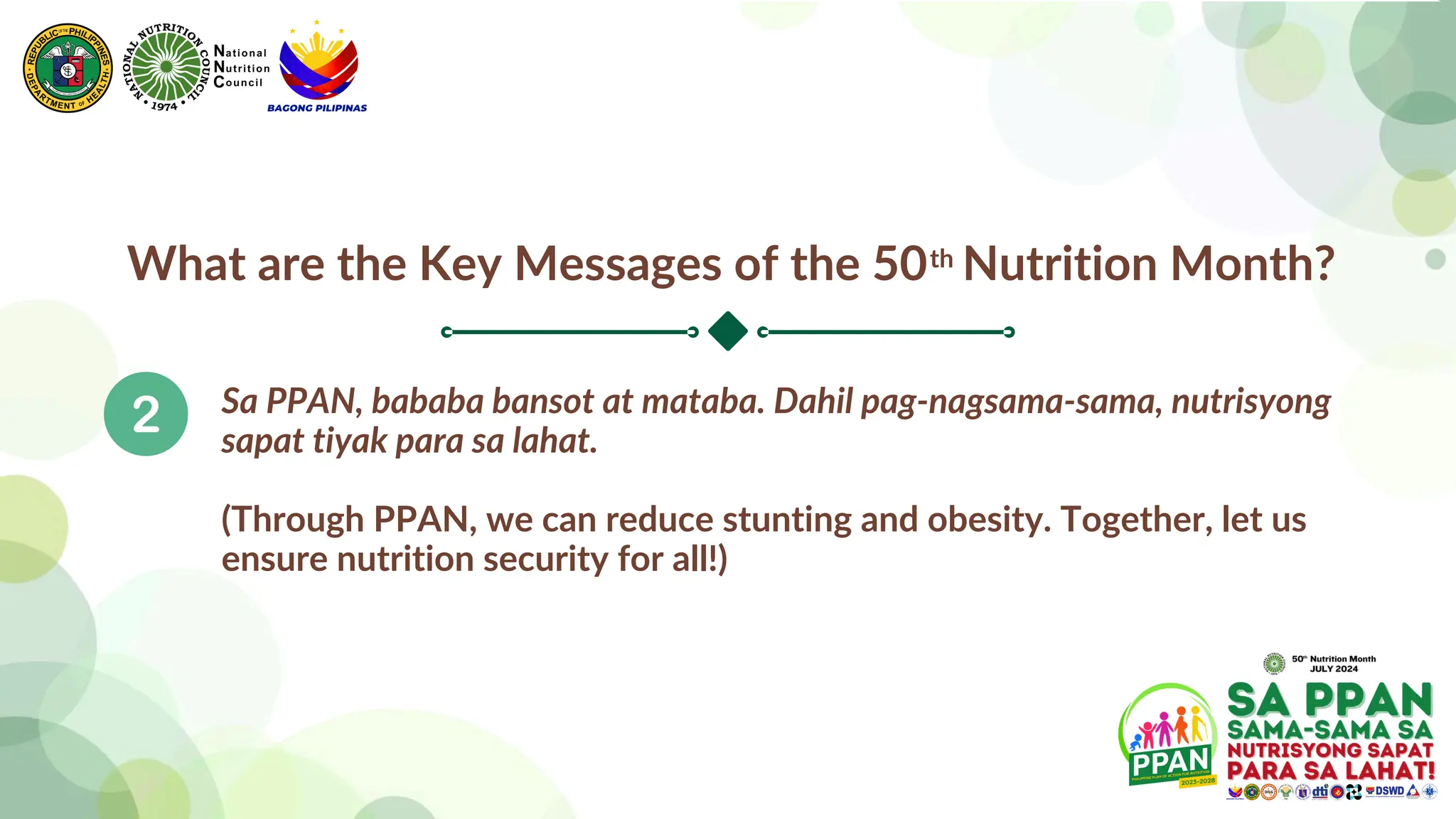 2024 Briefer PPan nutrition month celebration | PDF