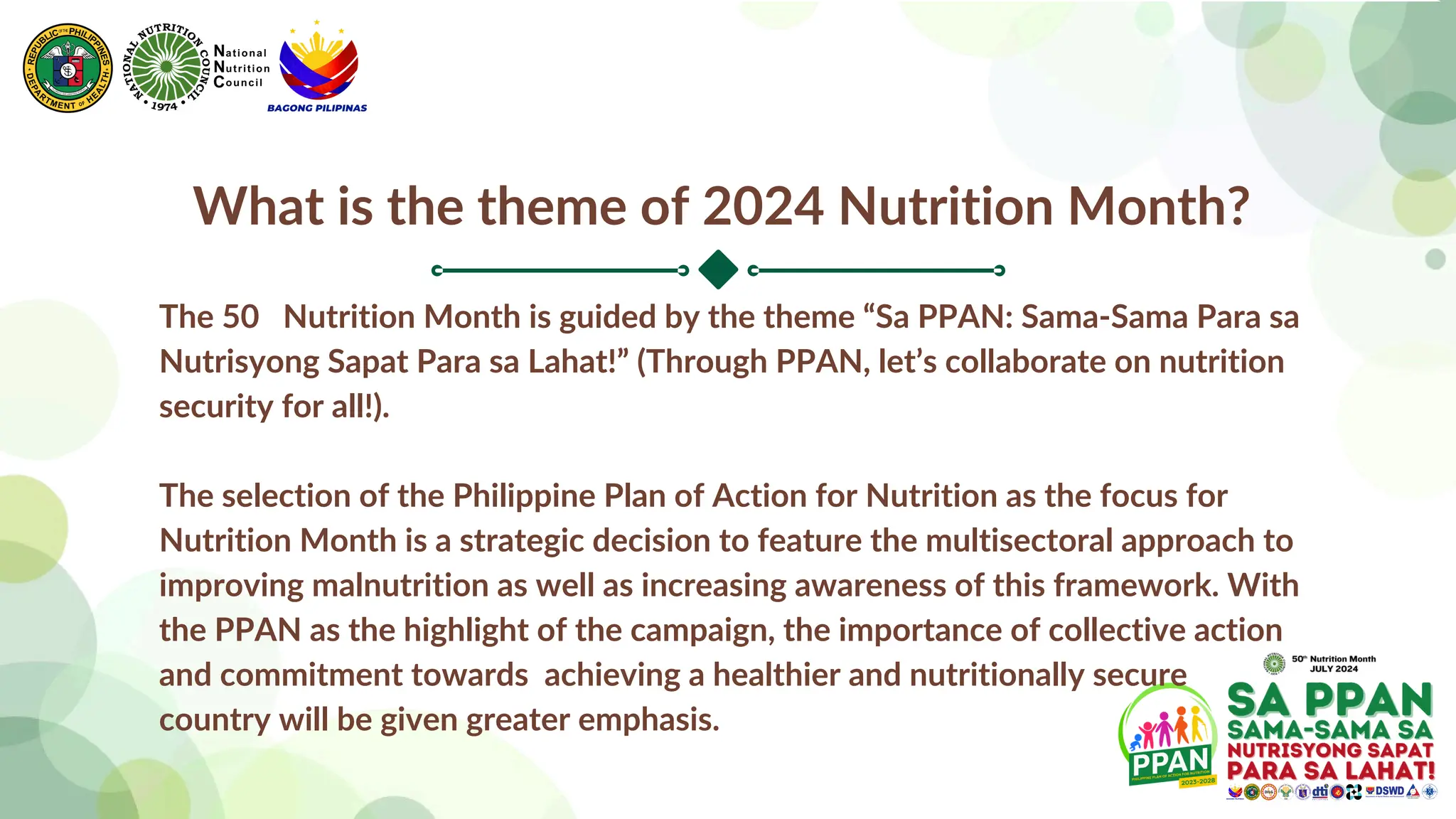 2024 Briefer PPan nutrition month celebration | PDF