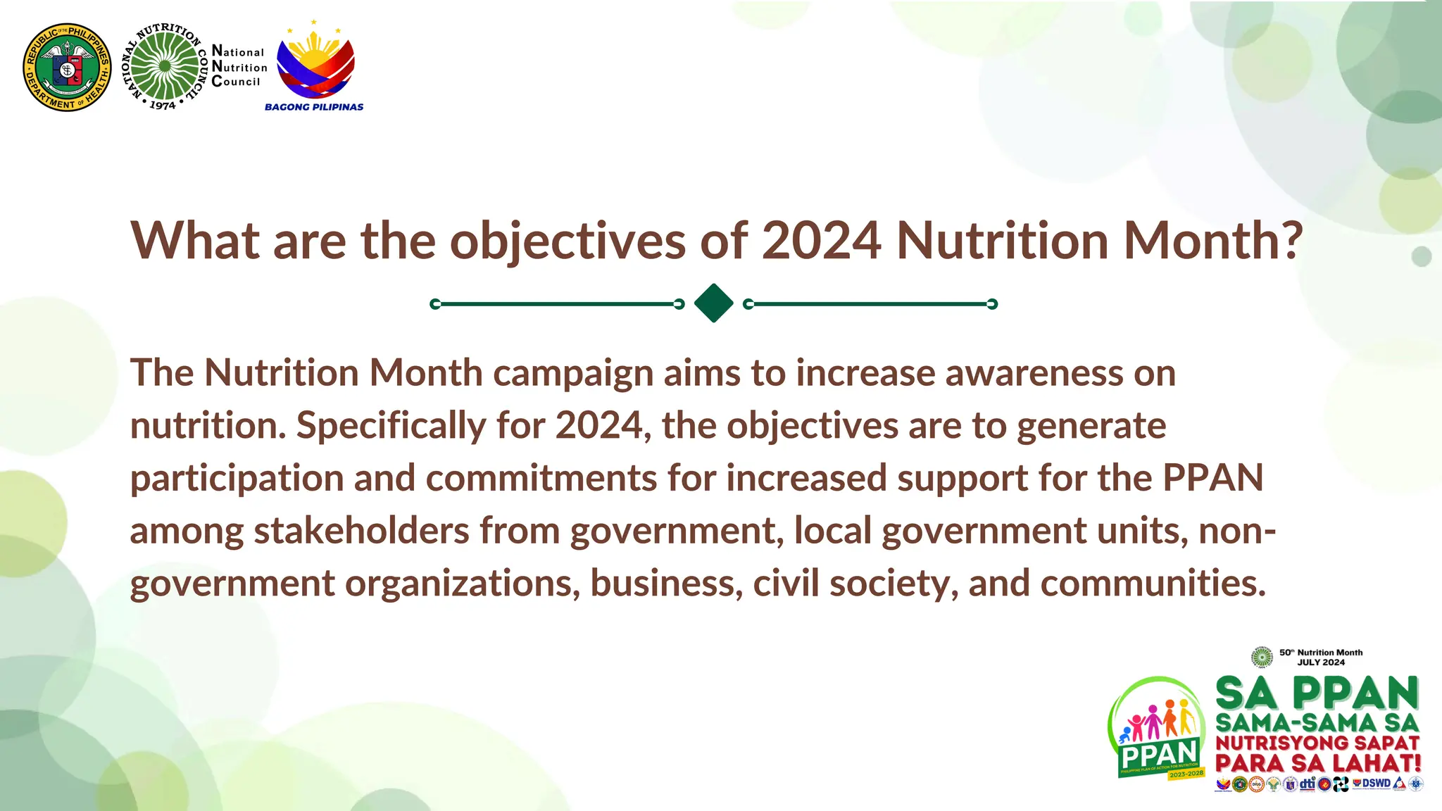 2024 Briefer PPan nutrition month celebration | PDF