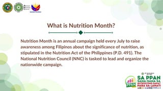 2024 Briefer PPan nutrition month celebration | PDF