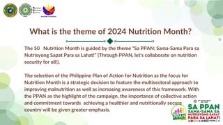 2024 Briefer PPan nutrition month celebration | PDF