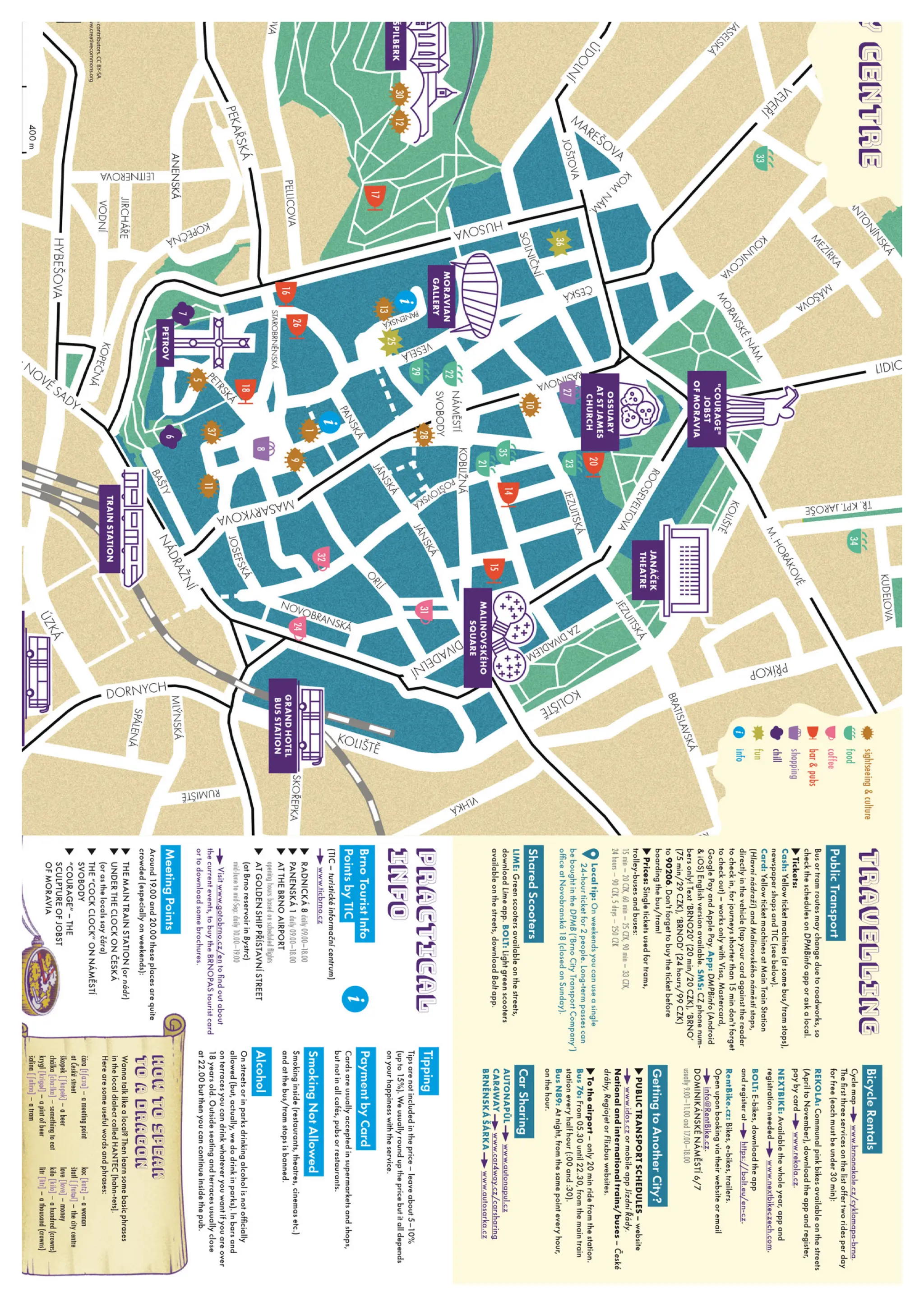 Use-it Europe Travel Map ( 2024 Brno ) | PDF