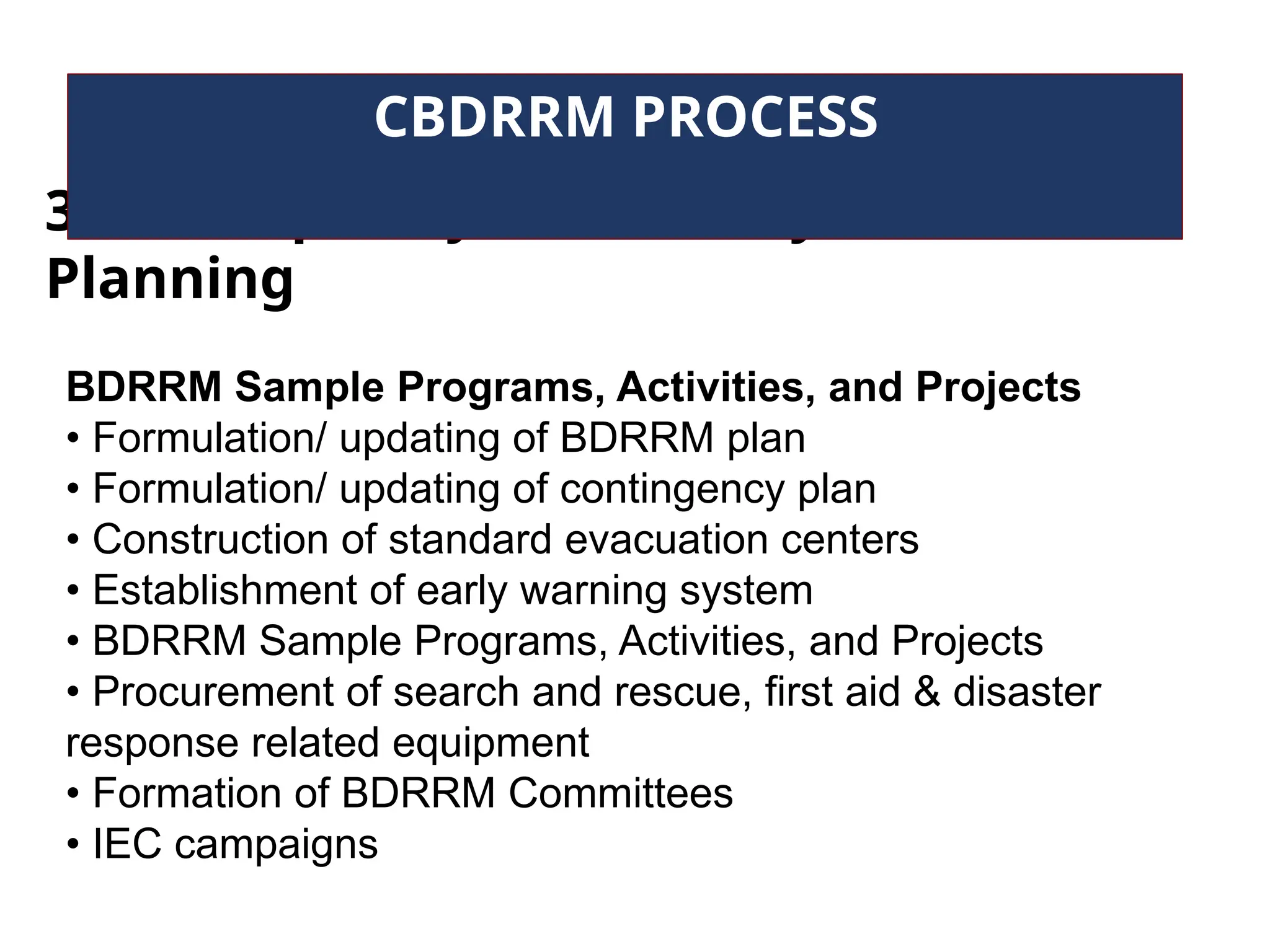 2024 CBDRRM Training for BDRRMCs_Plannings.pptx
