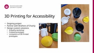 MakerSpaces Making Change through Student-Led 3D Printing | PPTX