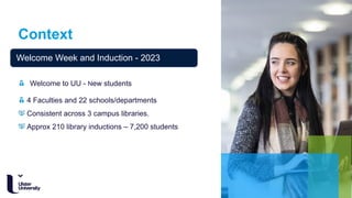 Rethinking the library induction: collaboration and evolving practices ...