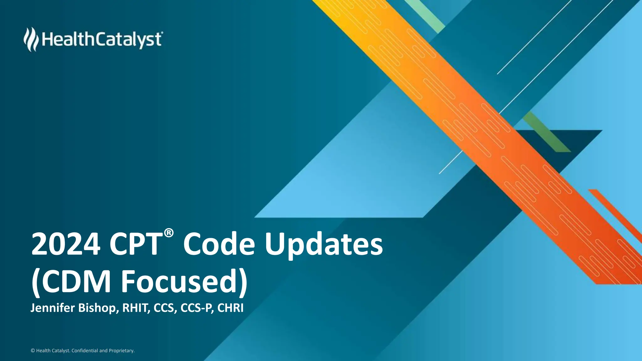 2024 CPT® Code Updates (CDM Focused) - Part 1 | PPTX