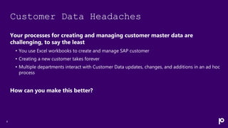 Streamline and Simplify your SAP® Customer Master Data Processes with Automation | PPT