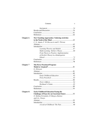 Geert Driessen ed Pérez-Jorge Chapter 7 The Perry Preschool Program ...