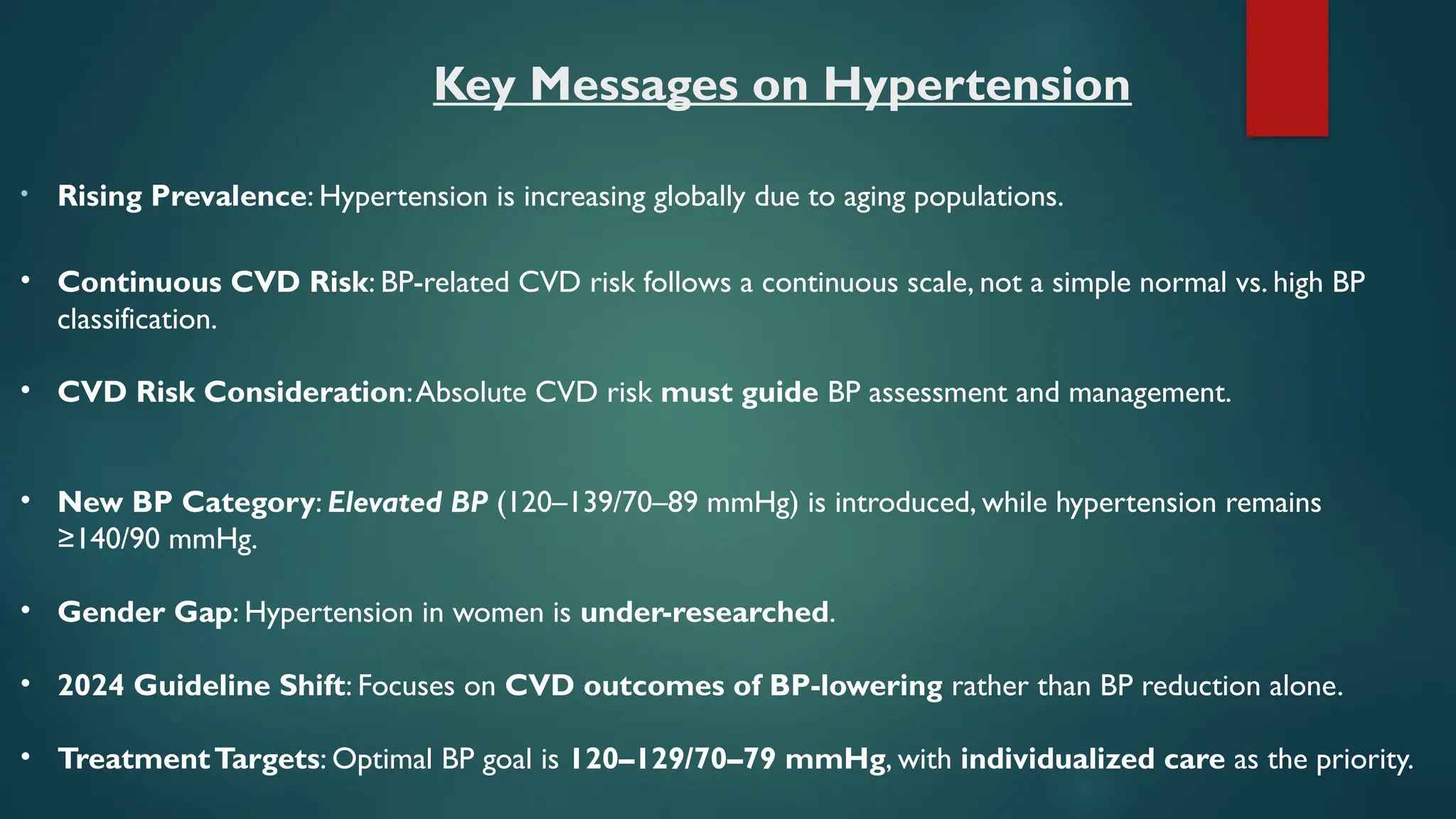 2024 ESC Guidelines for the management of elevated HTN | PPTX