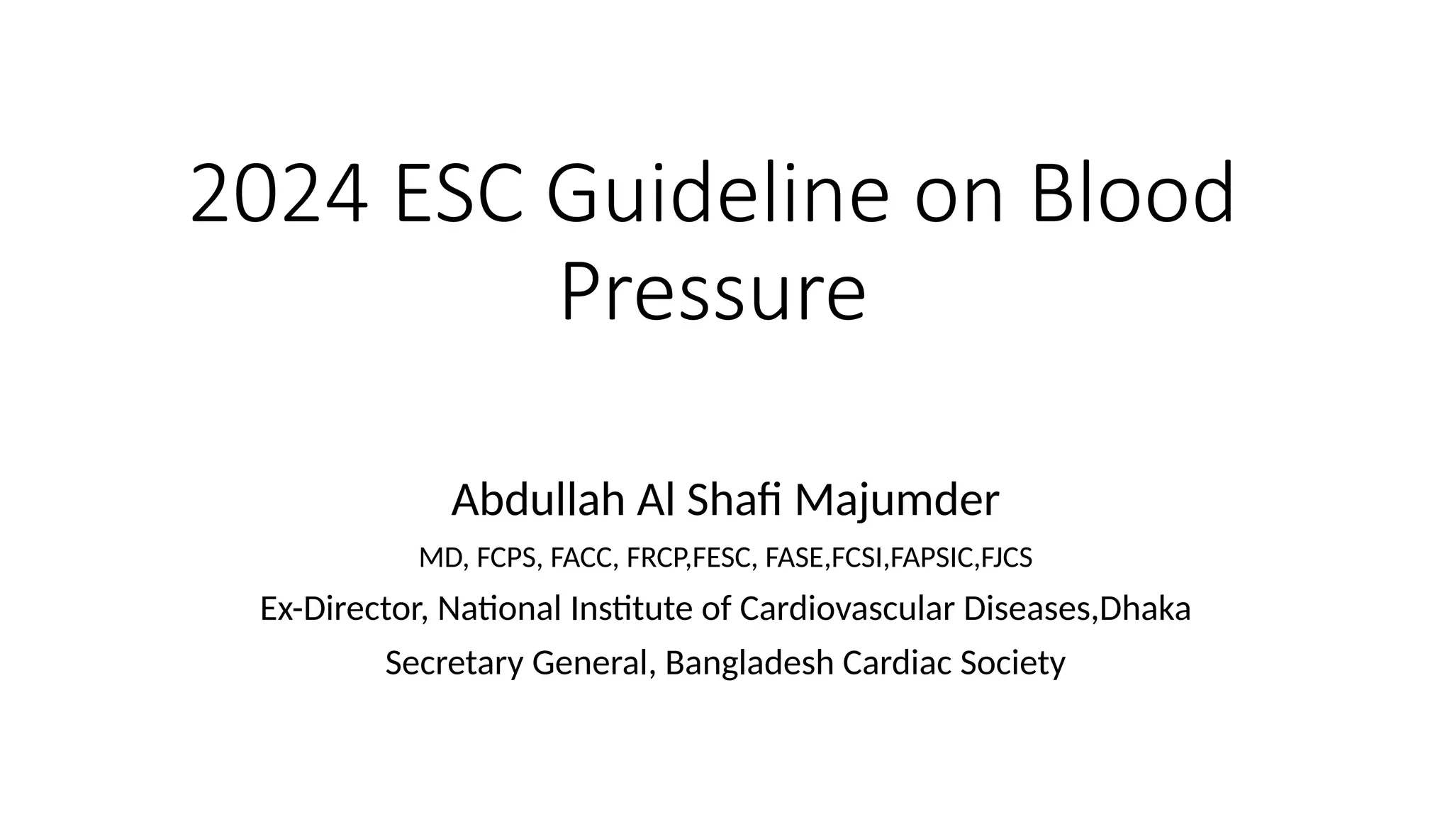 2024 ESC GUIDELINE on Blood pressure.pptx