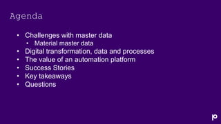 Automate Your Master Data Processes for Shared Service Center ...