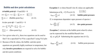 Advanced Mass Transfer Rachford Rice Equation | PDF