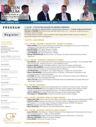 2024 Galien Forum USA, November 7, 2024 in New York City | PDF