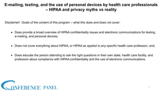 HIPAA Guidelines and Electronic Communication: What Healthcare ...