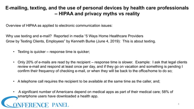 HIPAA Guidelines and Electronic Communication: What Healthcare ...