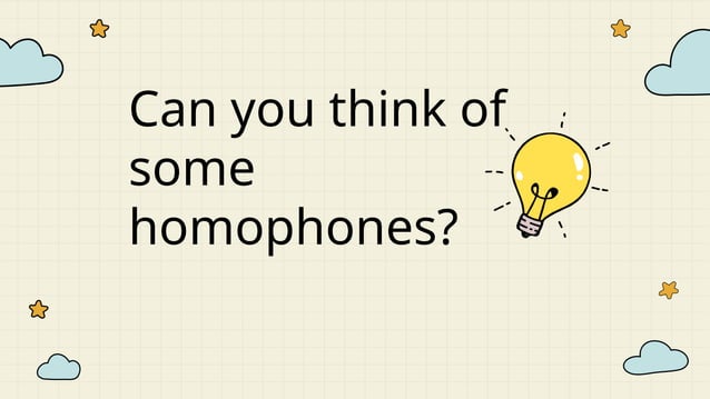 homophones with example and practice and | PPTX