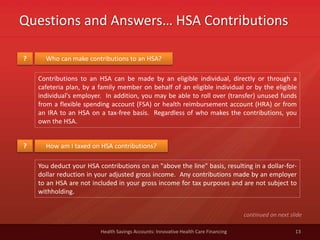 2024 Health Savings Account - HSA - Overview | PPTX