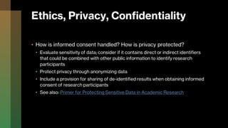 Introduction to Data Management Planning | PDF