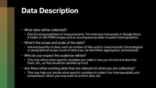 Introduction to Data Management Planning | PDF