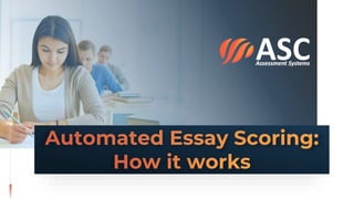 Automated essay scoring: an introduction to grading essays with NLP and ...