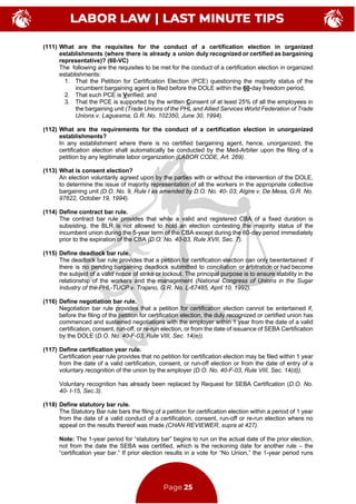 2024 Learning Materials LMT in labor law | PDF