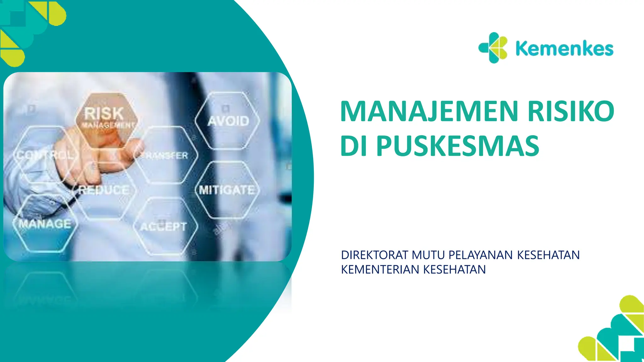 manajemen risiko di puskesmas dari kemenkes | PDF