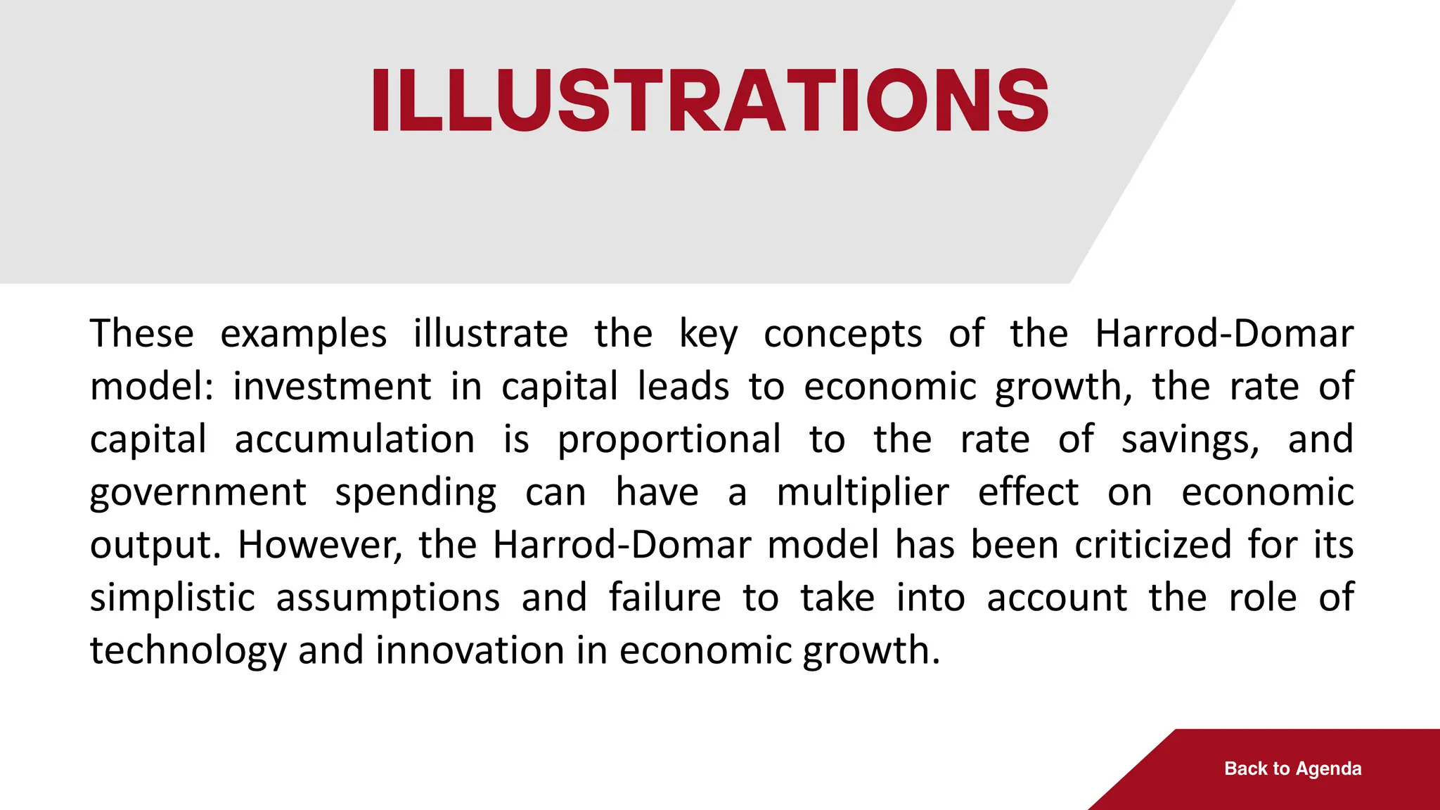 A Harrod Domar Economic Growth Model PPT | PPTX
