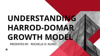 A Harrod Domar Economic Growth Model PPT | PPT | Free Download