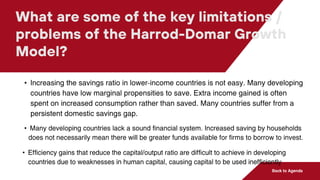 A Harrod Domar Economic Growth Model PPT | PPT