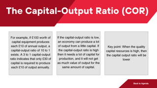 A Harrod Domar Economic Growth Model PPT | PPT