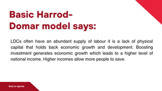 A Harrod Domar Economic Growth Model PPT | PPT | Free Download